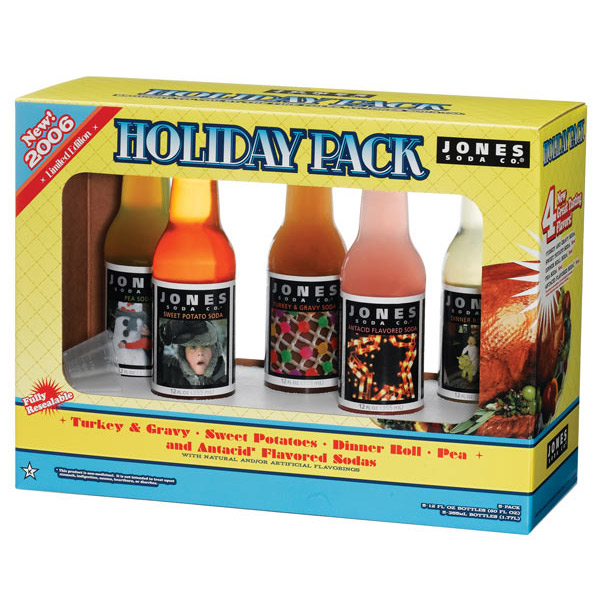 2006 Jones Soda Holiday Packs The Holiday Tradition Continues The