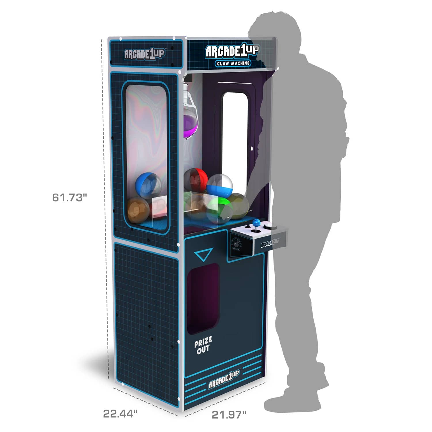 Arcade1Up Full-Size Claw Machine | The Green Head