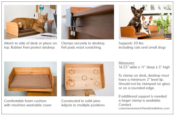 Kit-In Box - Desktop Cat Bed | The Green Head