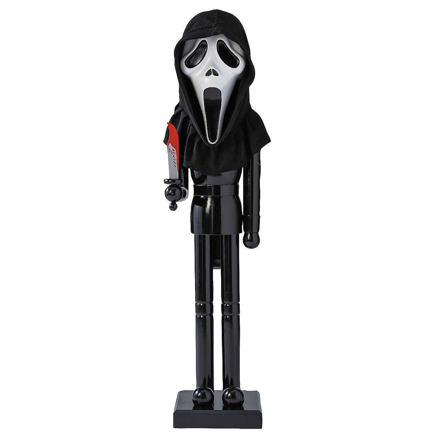 Giant 5-Ft Scream Ghostface Nutcracker Statue | The Green Head