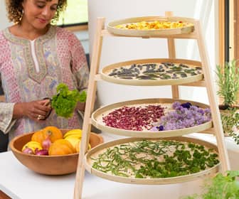 Stackable Herb and Flower Drying Racks | The Green Head
