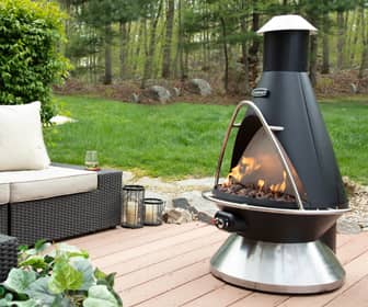 Cuisinart Chimenea Propane Fire Pit | The Green Head