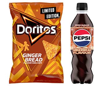 Doritos Gingerbread and Pepsi Gingerbread Flavors (UK Exclusive) | The ...