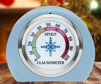 Elf Clausometer - Light Up Christmas Spirit Meter | The Green Head