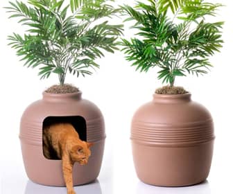 Hidden Cat Litter Box Planter | The Green Head