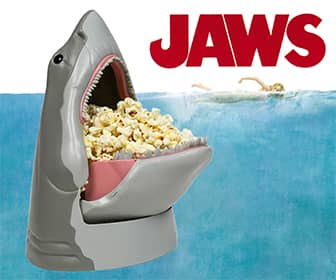 JAWS 50th Anniversary x Alamo Drafthouse Shark Popcorn Bucket | The ...