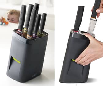 Bisbell Magnetic Oak Knife Block | The Green Head