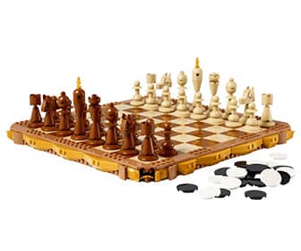 LEGO Buildable Chess/Checkers Set - 743 Pieces! | The Green Head