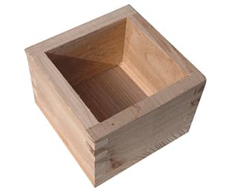 Masu - Square Cedar Sake Cups | The Green Head
