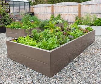 Metal Raised Garden Bed Planters | The Green Head
