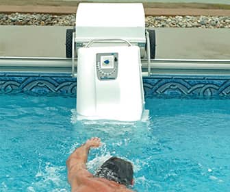 Pool Treadmill - Portable Swim Current Generator | The Green Head