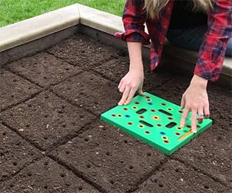 Seeding Square - Precision Seed and Seedling Garden Spacer Tool | The ...