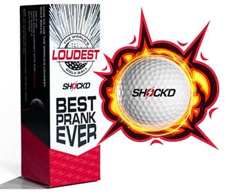 SHOCK'D - The World's Loudest Golf Balls! | The Green Head