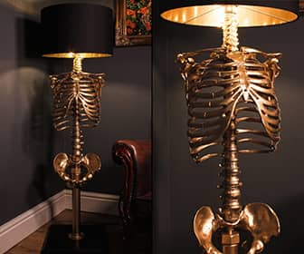 Spooky Skeleton Floor Lamp | The Green Head