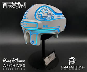 TRON Helmet Prop Replica - Lights Up! | The Green Head