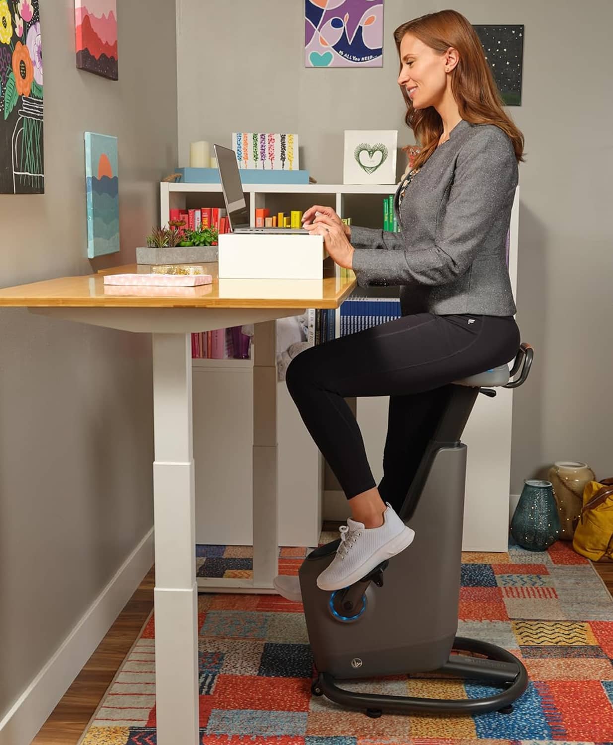 LifeSpan Ampera Desk Bike | The Green Head