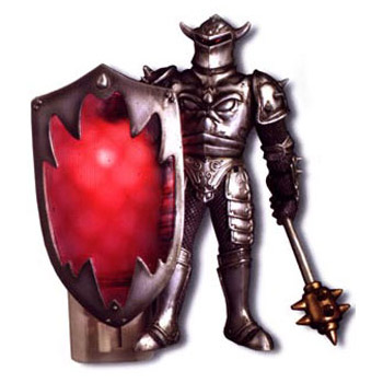 Plug-In Medieval Knight Lights | The Green Head