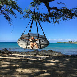 Levitating Cocktail Glass