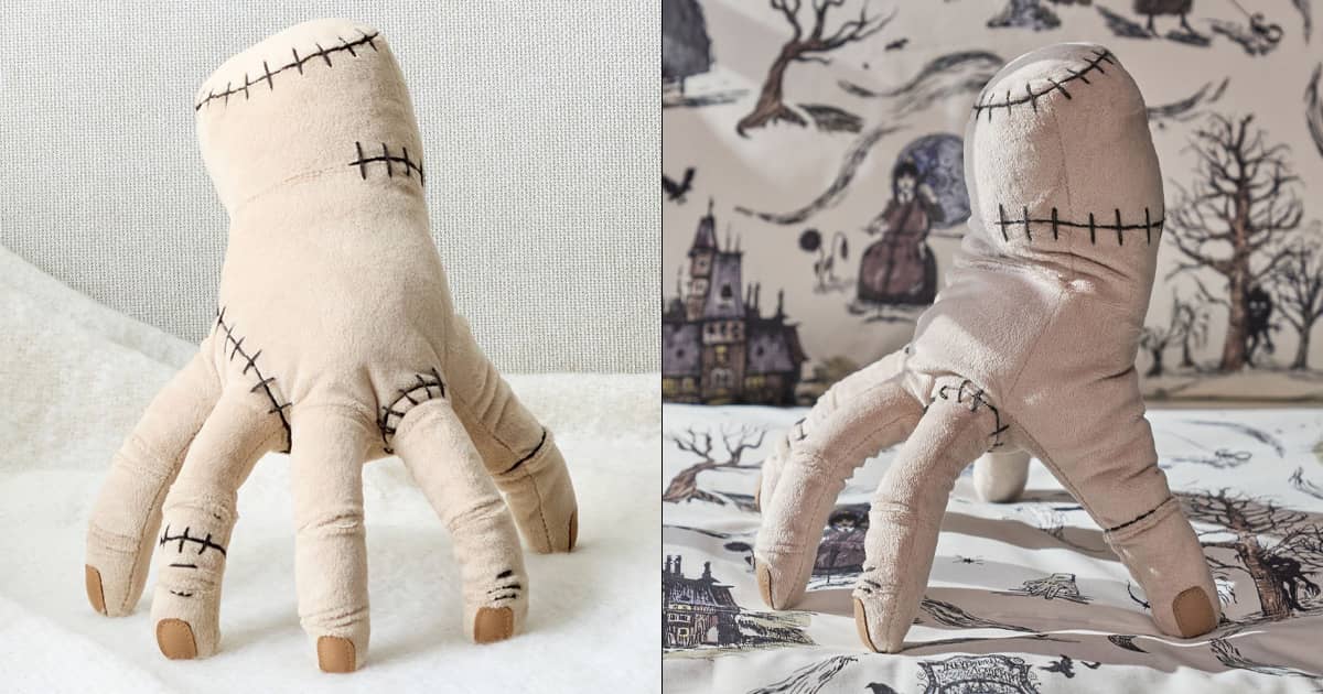 Addams Family / Wednesday Thing Disembodied Hand Pillow | The Green Head