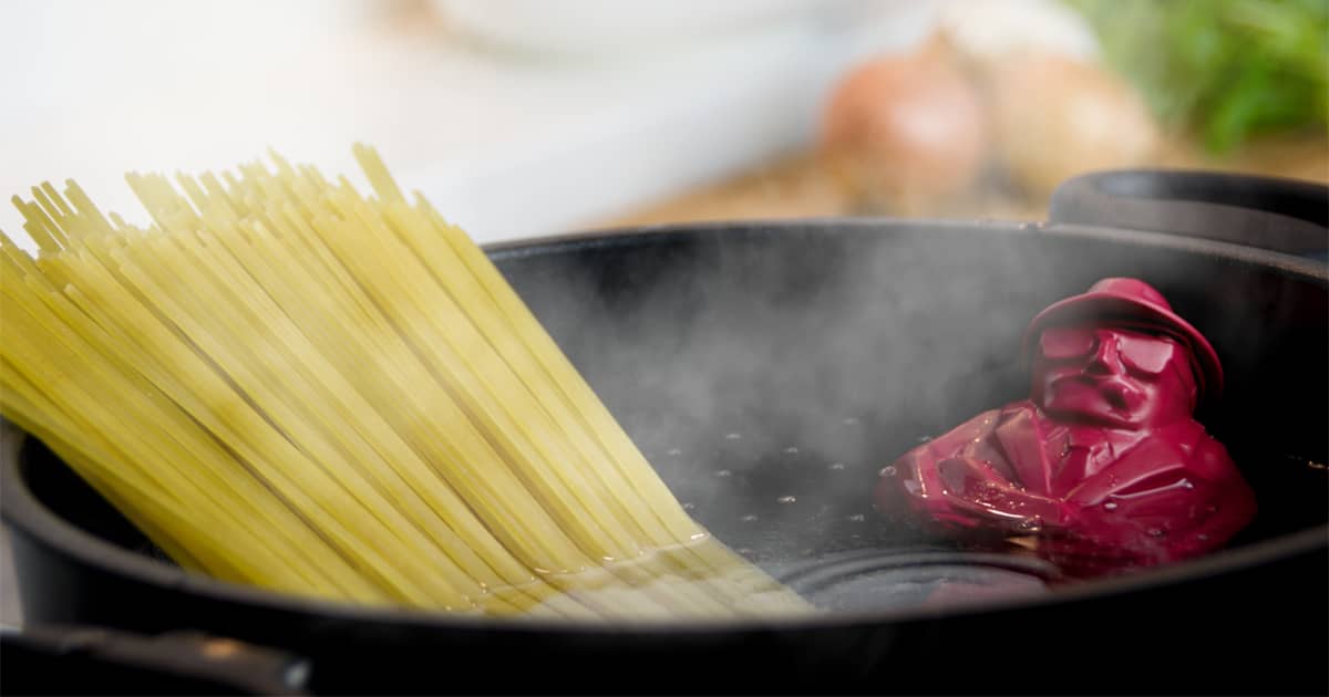 Al Dente - Singing Floating Pasta Timer | The Green Head