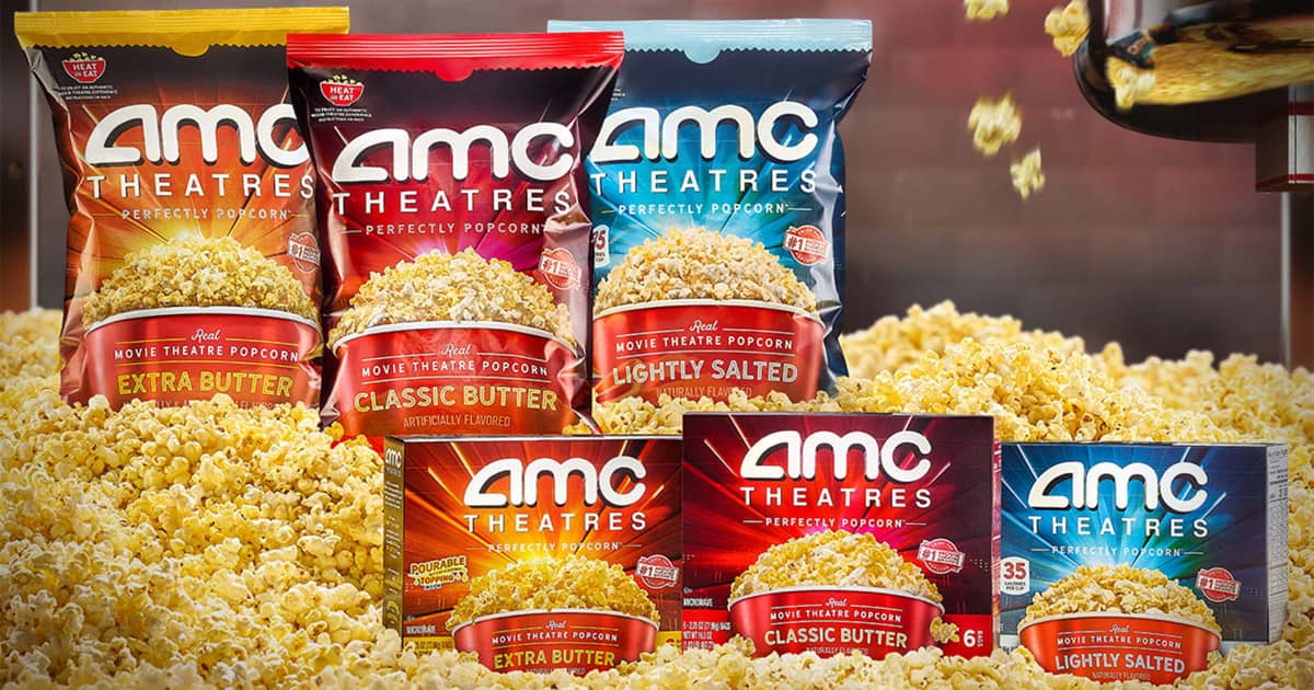 AMC Theatres Movie Theater Popcorn | The Green Head