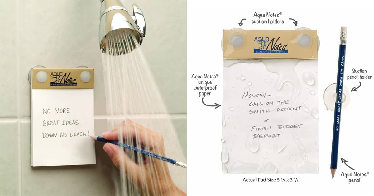 AquaNotes - Waterproof Notepad | The Green Head