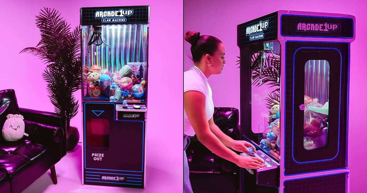 Arcade1Up Full-Size Claw Machine | The Green Head