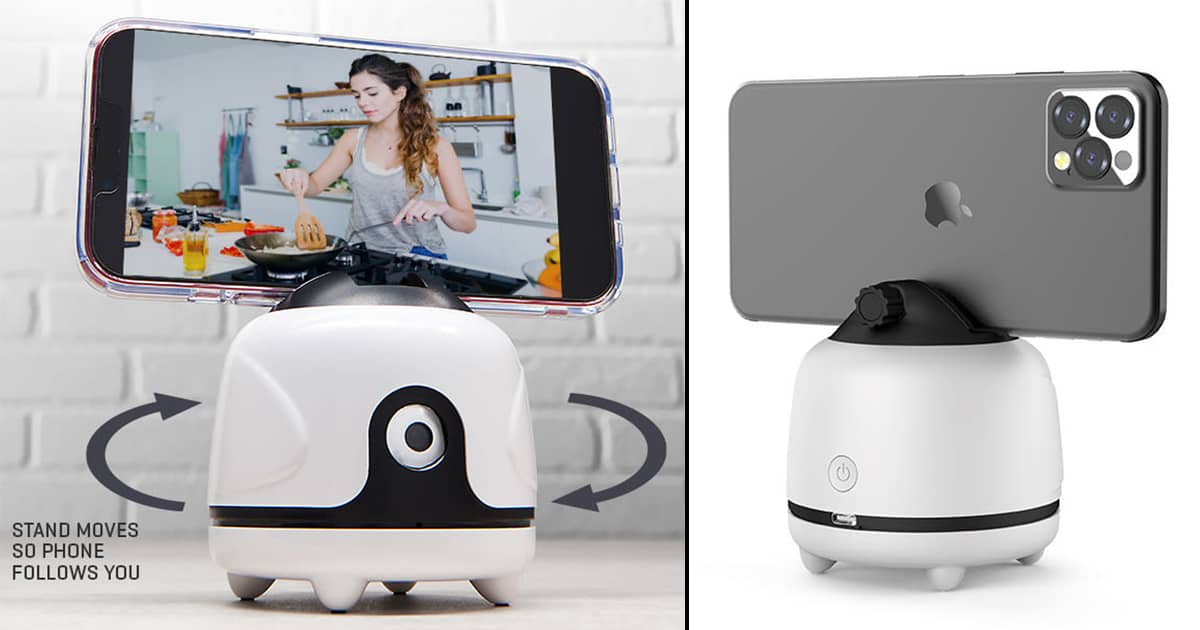 Automatic Face Tracking Phone Stand | The Green Head