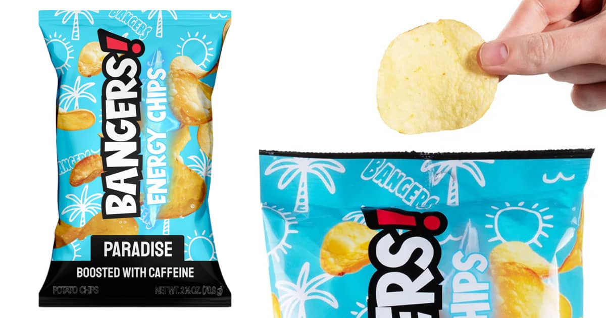 Bangers Energy Potato Chips - Boosted with Caffeine! | The Green Head