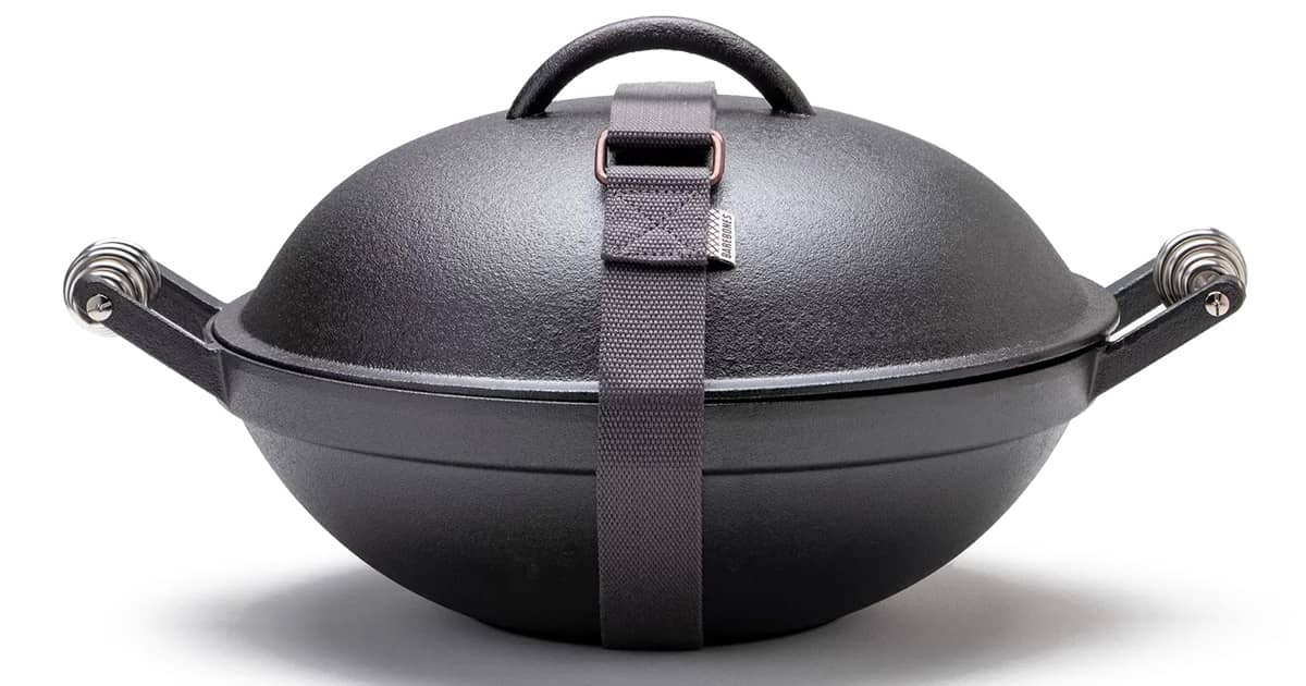 Barebones All-In-One Portable Cast Iron Grill, Wok, Griddle, and More ...