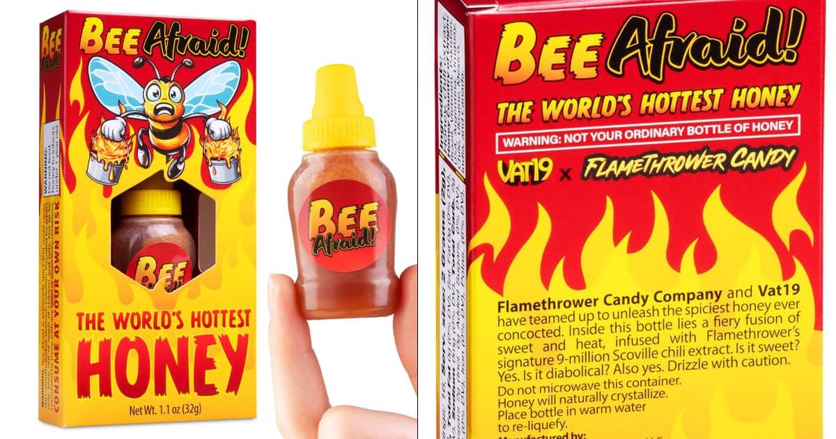 Bee Afraid Honey - World's Hottest Honey - 9 Million SHUs! | The Green Head