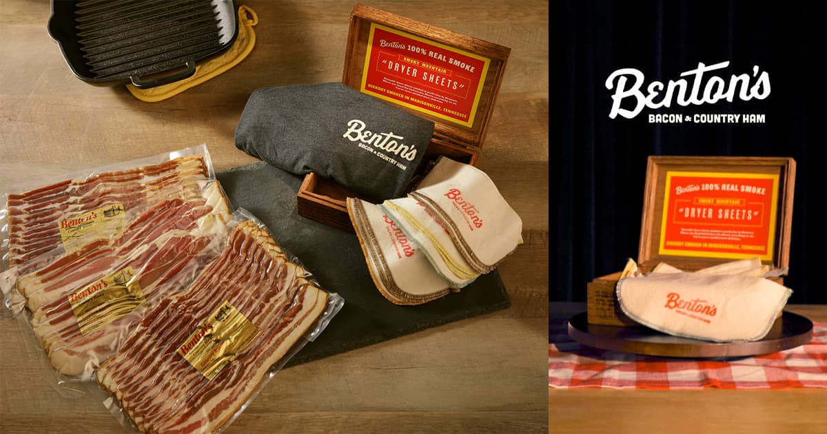 Benton's Bacon and Country Ham Reusable Hickory-Smoked Dryer Sheets ...