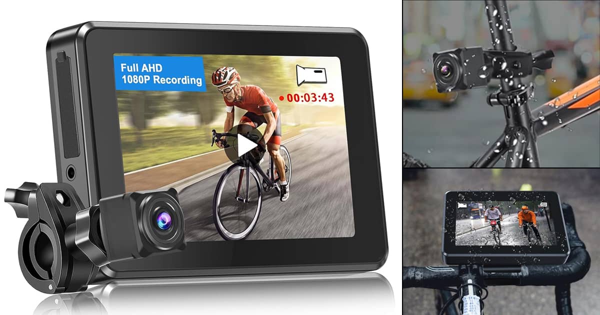 Bicycle Rear View Video Camera and Recorder | The Green Head