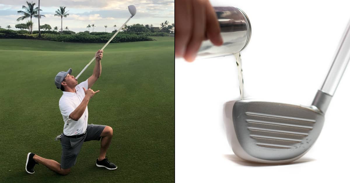 Big Beertha - Golf Club Beer Bong | The Green Head