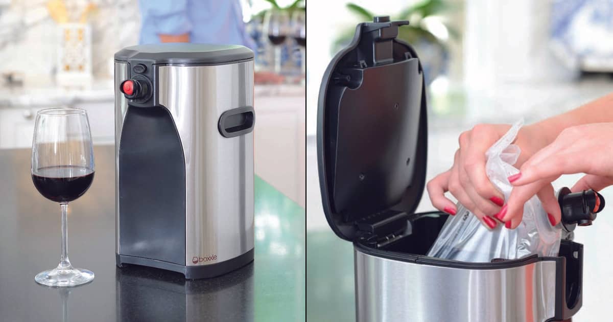 Boxxle - Sleek Stainless Steel Boxed Wine Dispenser | The Green Head