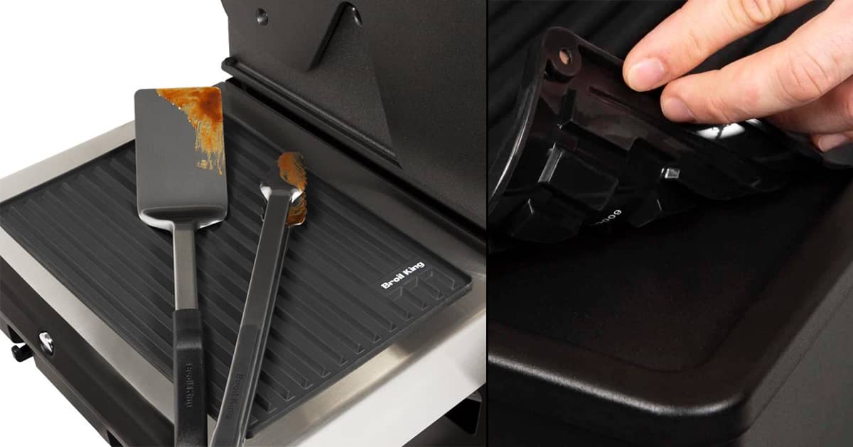 Broil King Magnetic Silicone Grill Side Shelf Mat | The Green Head