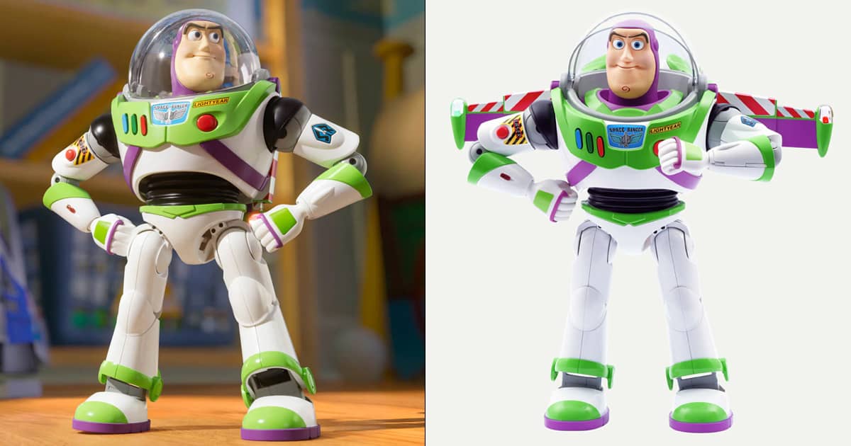 Buzz Lightyear Robotic Action Figure - Walks, Talks, and Poses! | The ...