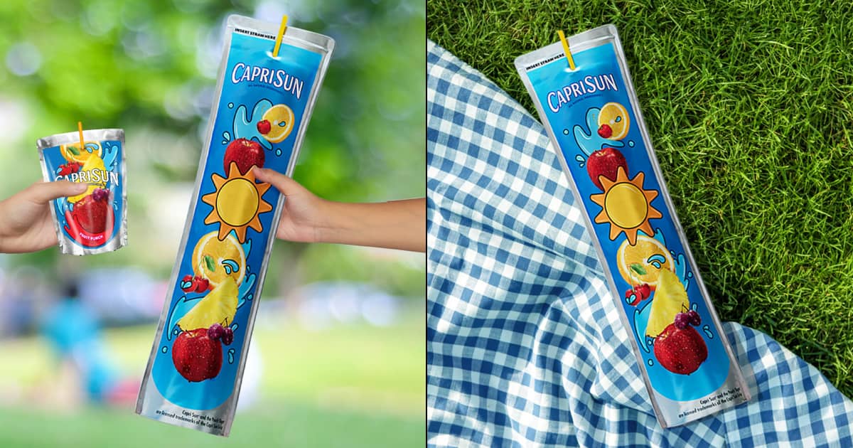 Capri Sun Summer Solstice Pouch - 3X Larger!!! | The Green Head
