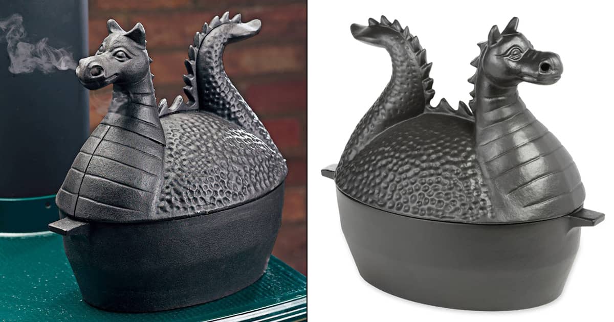 Cast Iron Dragon Steamer | The Green Head