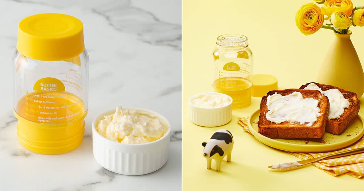 Chef'n Buttercup - Homemade Butter Maker | The Green Head
