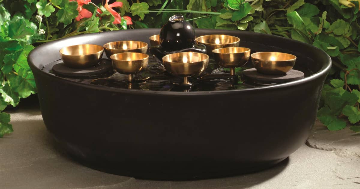 Chiming Water Bell Fountain | The Green Head