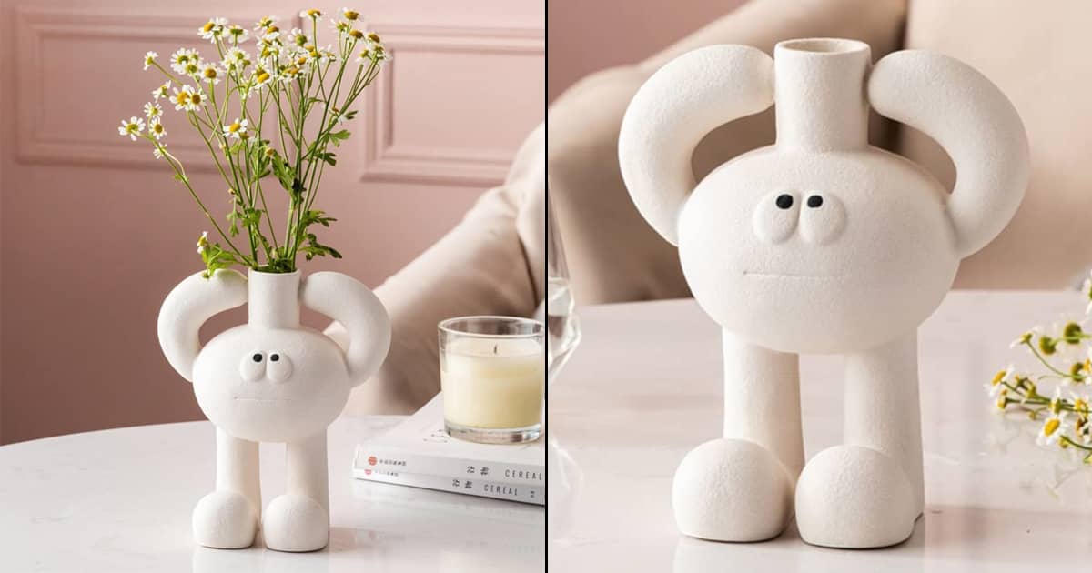 Concerned Character Vase | The Green Head