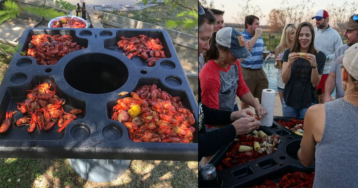 Crawfish Boil Tabletop | The Green Head