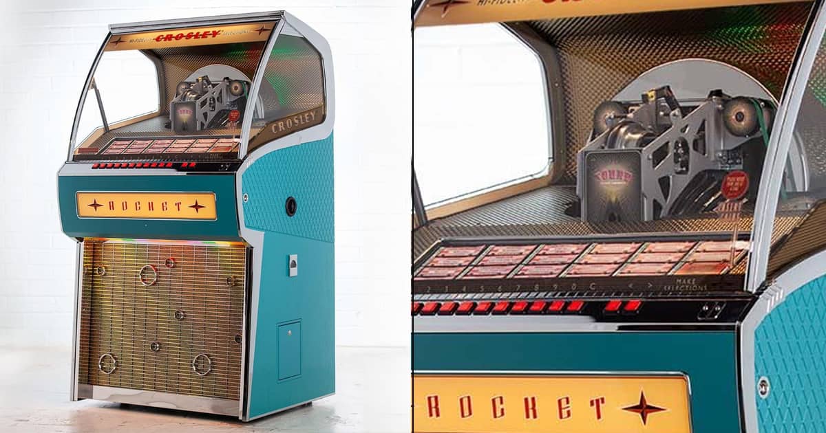 Crosley Rocket - Full-Sized Vinyl Record Jukebox with Bluetooth | The ...