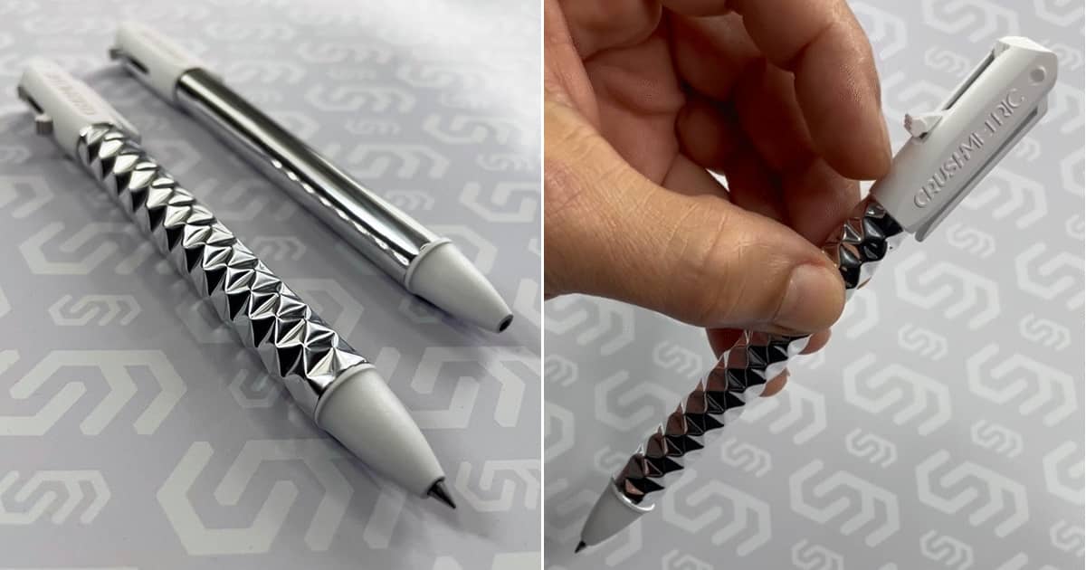 Crushmetric SwitchPen - Changes Shape Between Solid and Crushed | The ...