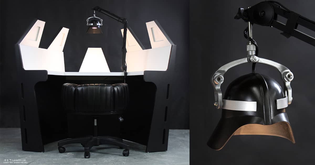 Darth Vader Meditation Chamber Desk | The Green Head