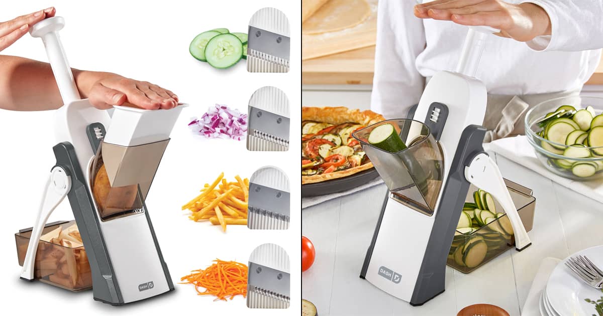 Dash Safe Slice Vertical Mandoline | The Green Head