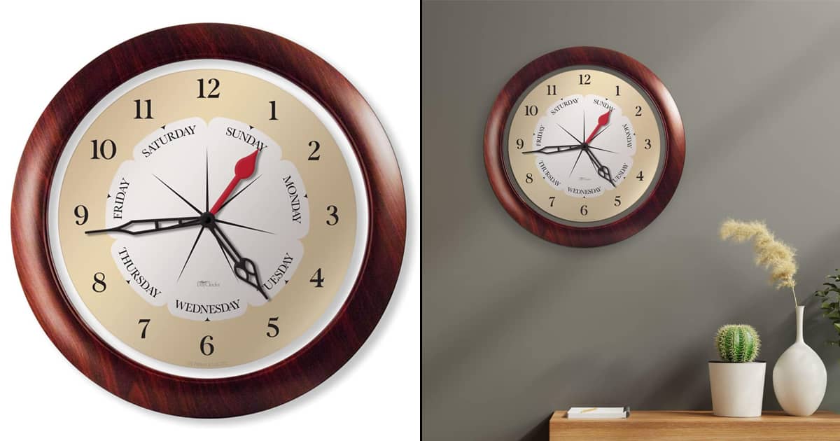 Day Of The Week Clock | The Green Head