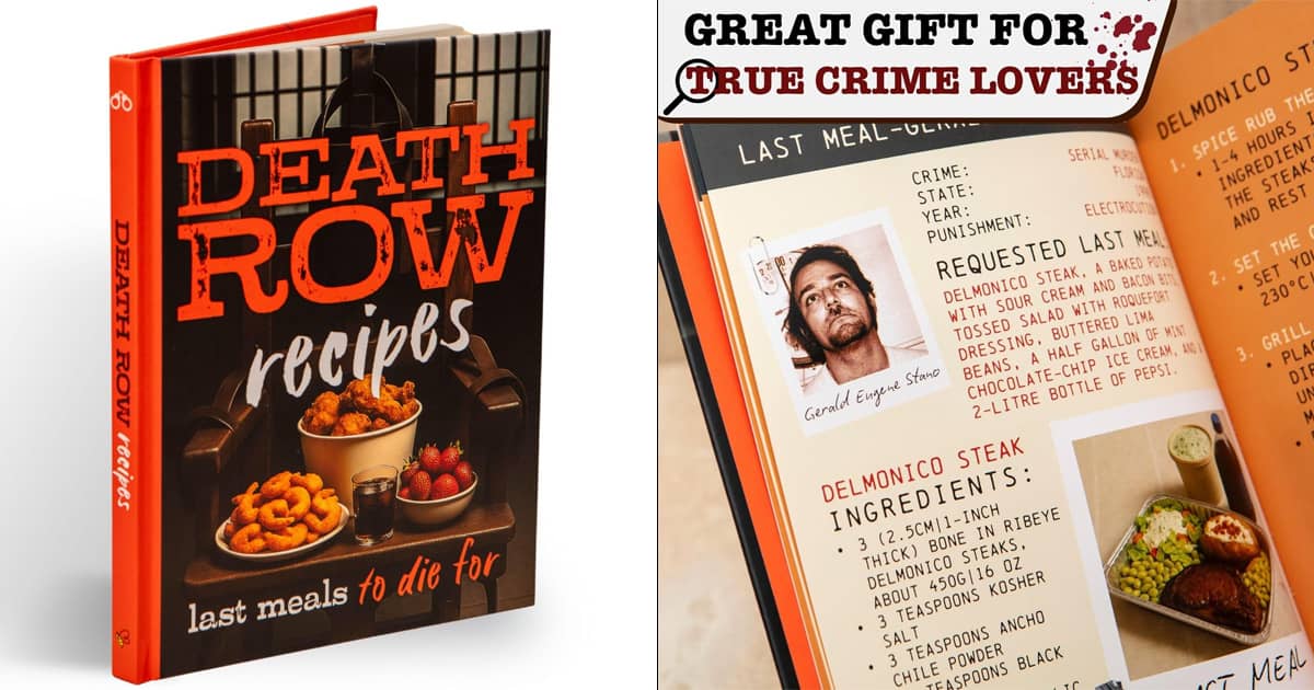 Death Row Recipes - Famous Last Meals of Serial Killers Cookbook | The ...