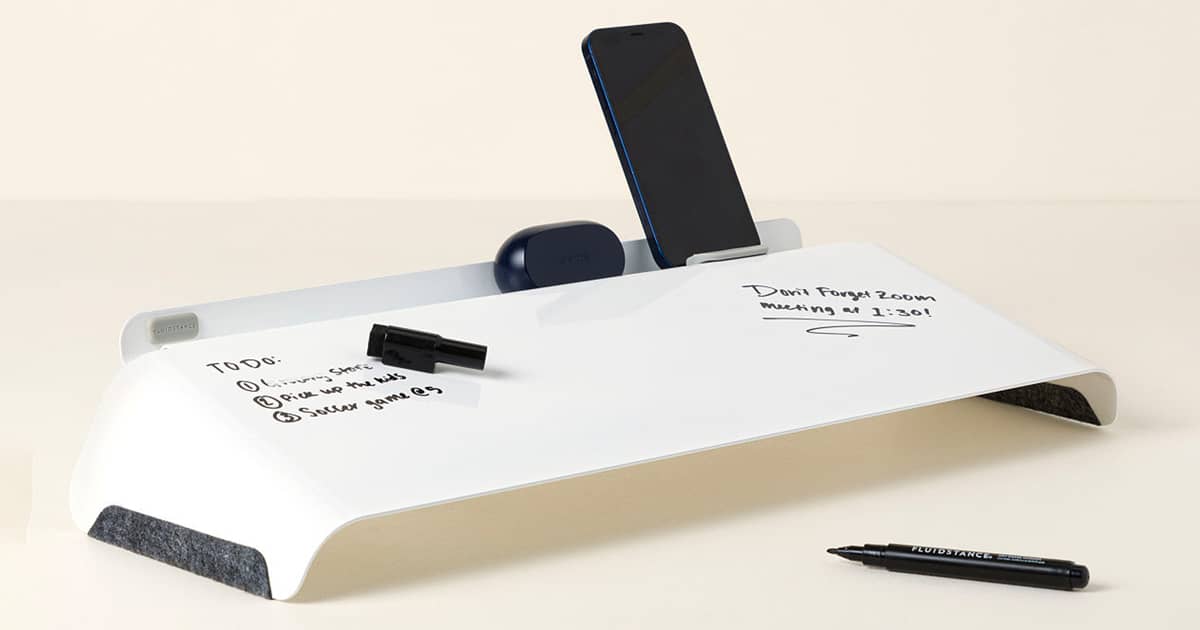 Desktop Brainstorm Dry-Erase Whiteboard | The Green Head